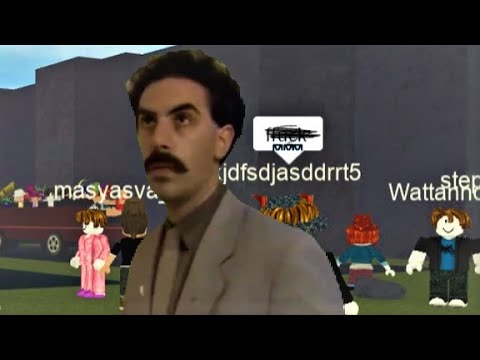 borat goes to roblox camping - YouTube