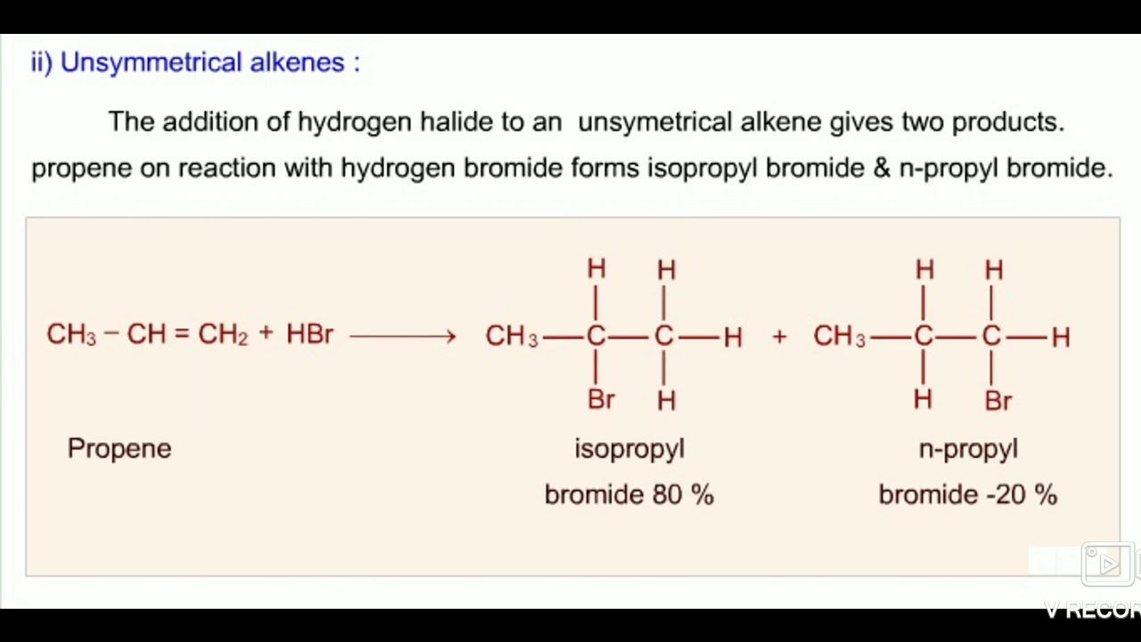 Halogen derivatives:- methods of preparation of alkyl halides - YouTube