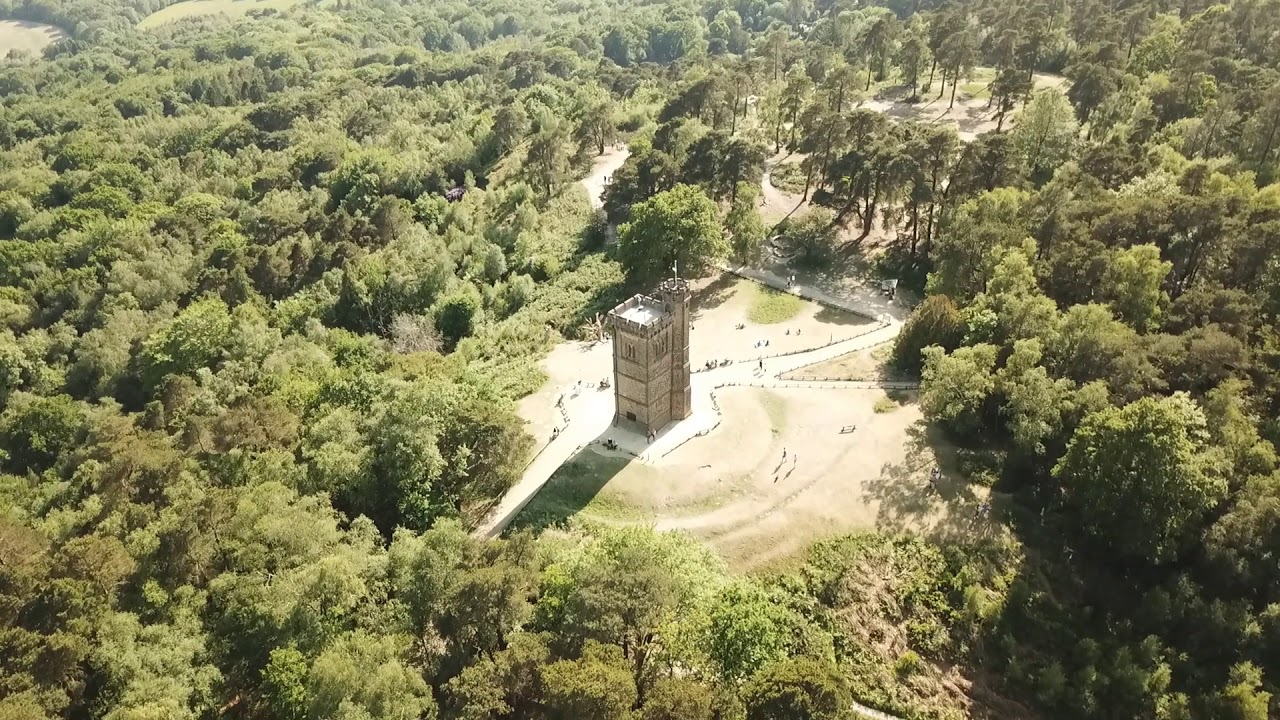 Best drone videos, Coldharbour, Surrey, England - YouTube