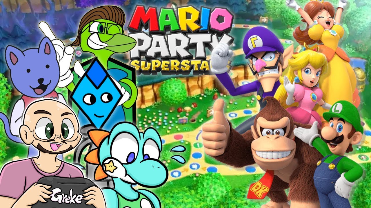 Chilling and Playing Mario Party Superstars with the Community! - YouTube