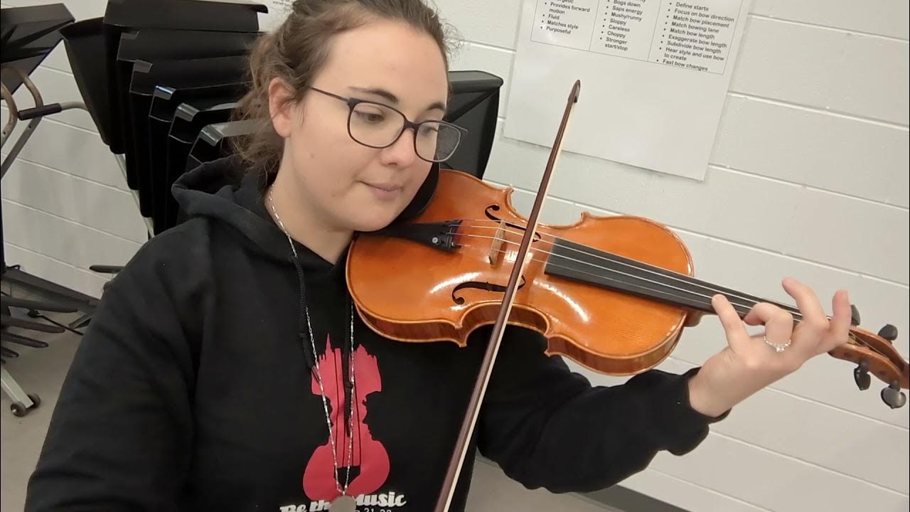 1st Violin Dinosaur Damage - YouTube