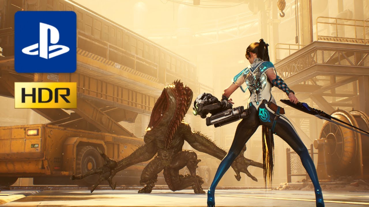 stellar blade (project eve) PS5 🔥 hdr gameplay trailer 360 hd - YouTube