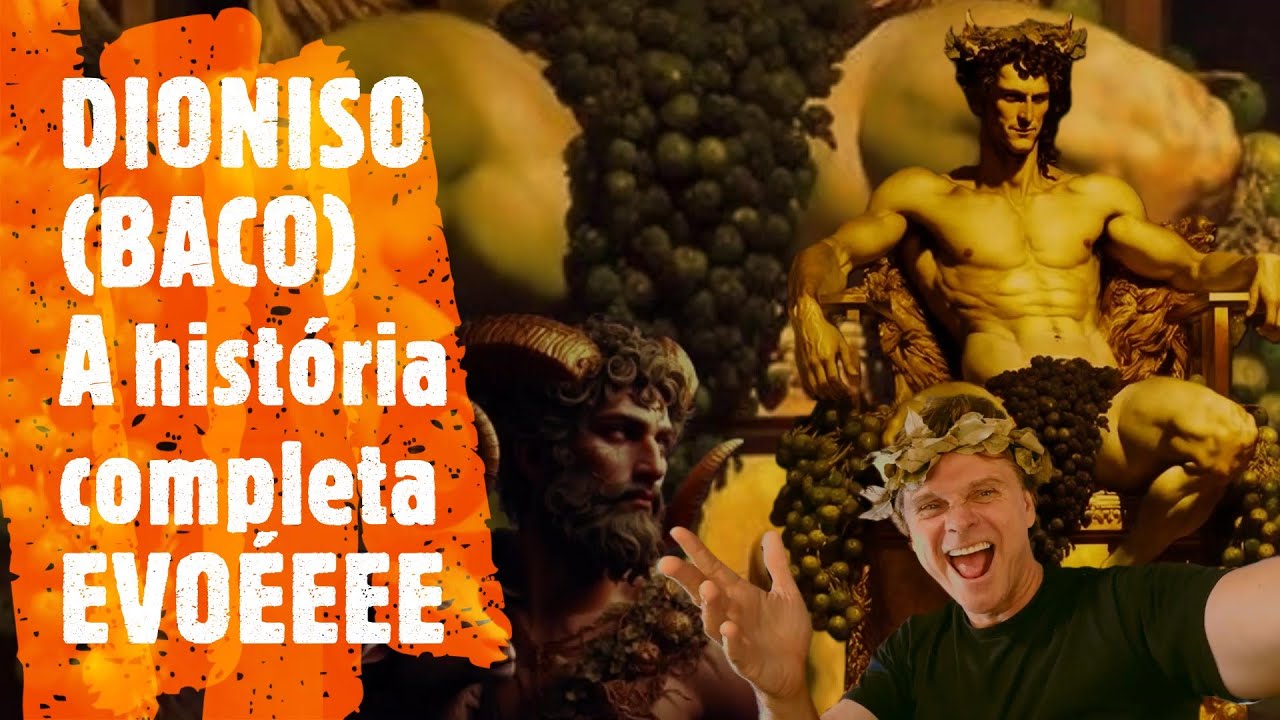 DIONISO (BACO) a história completa do DEUS do VINHO, do TEATRO, e do ...