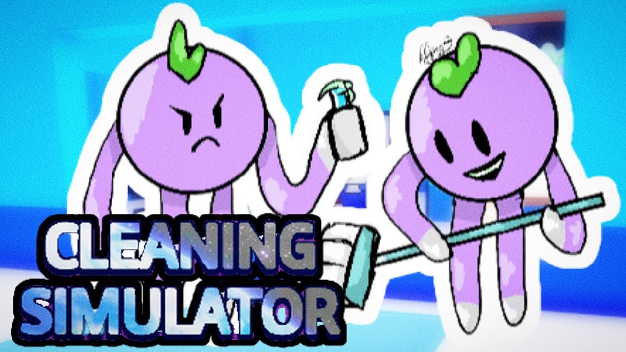 Passo raiva até em jogo de limpar 😡 - Roblox: Cleaning Simulator. ft ...