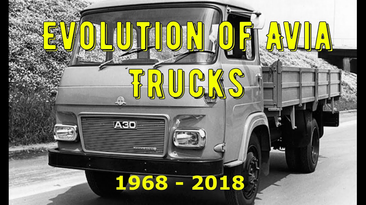 Evolution of Avia Trucks 1968 - 2018 - YouTube