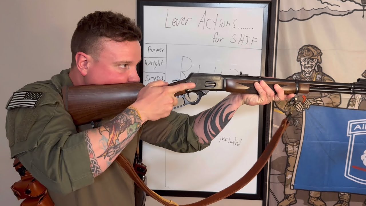 Marlin 1894 Lever Gun, a realistic SHTF Loadout? - YouTube