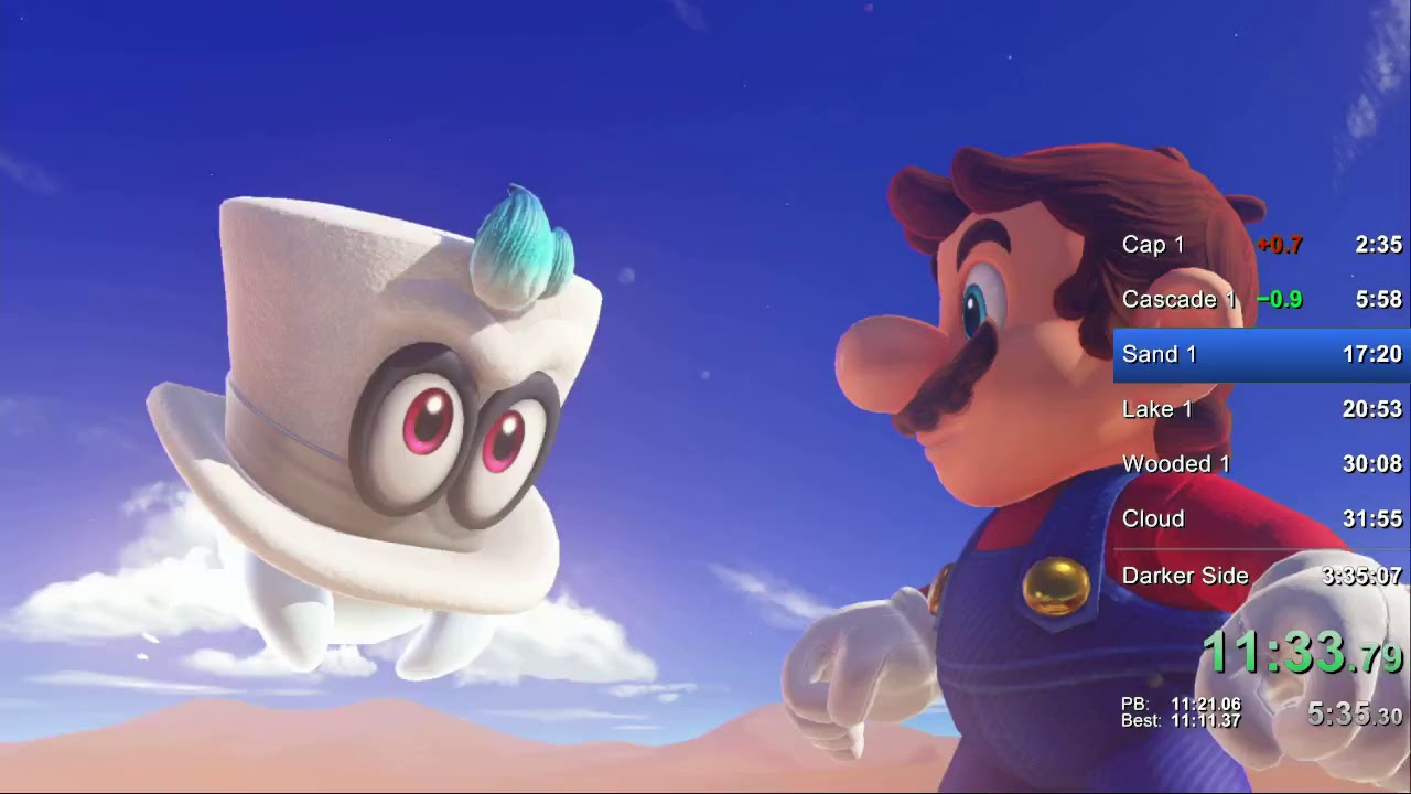 Super Mario Odyssey: Darker Side in 3:33:59 (Previous PB) - YouTube