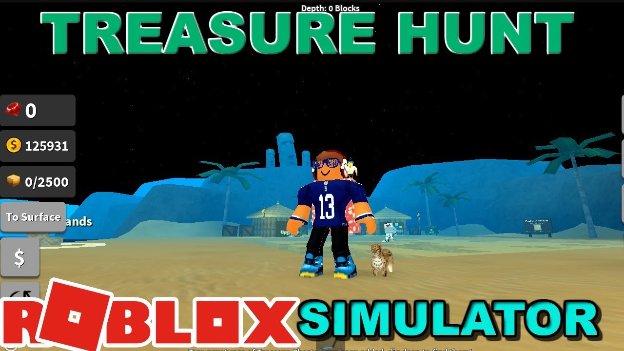 TREASURE HUNT SIMULATOR (ALL CODES) - YouTube