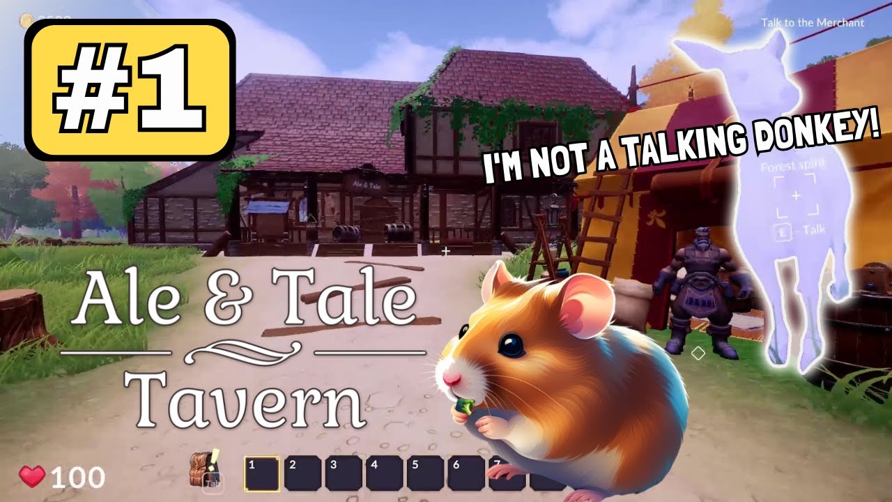 Ale & Tale Tavern | Full Game Long Gameplay Part 1 | No Commentary ...