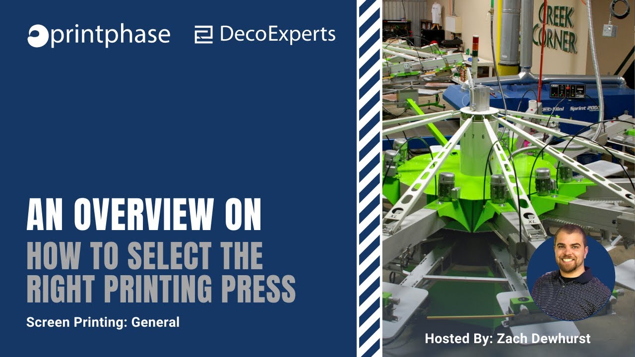 An Overview on How to Select The Right Printing Press - YouTube