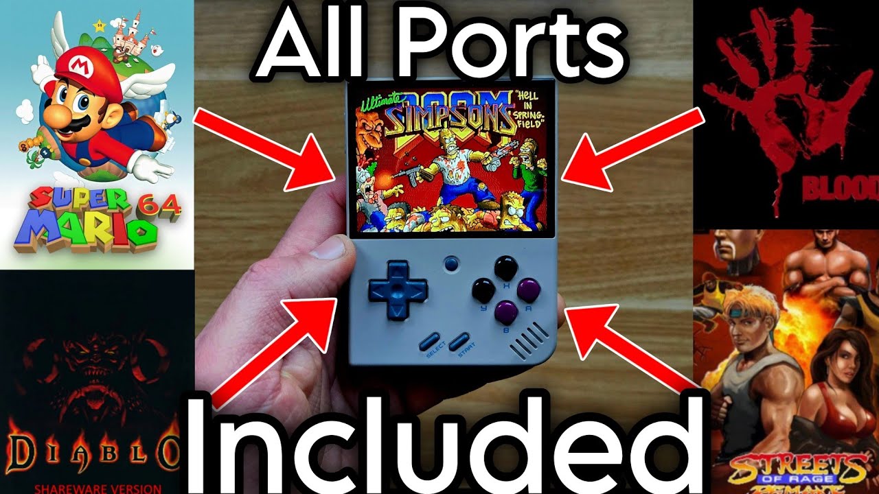 Ultimate Miyoo Mini Plus with ALL Ports, DS Emulator and Onion OS ...