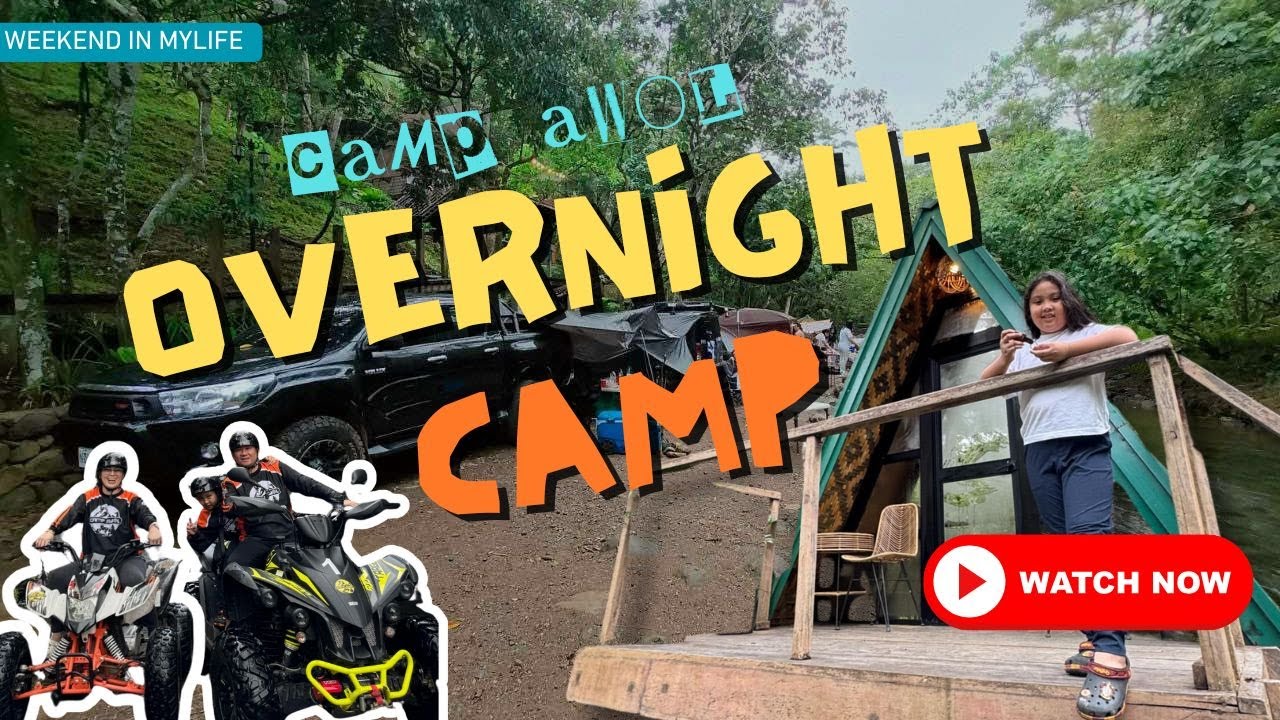 CAMP AWOL : UNPLANNED WEEKEND TRIP - YouTube