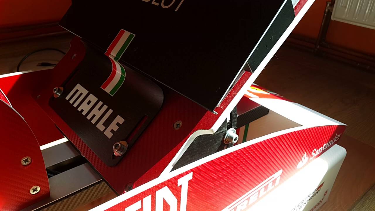 Homemade f1 simulator - YouTube
