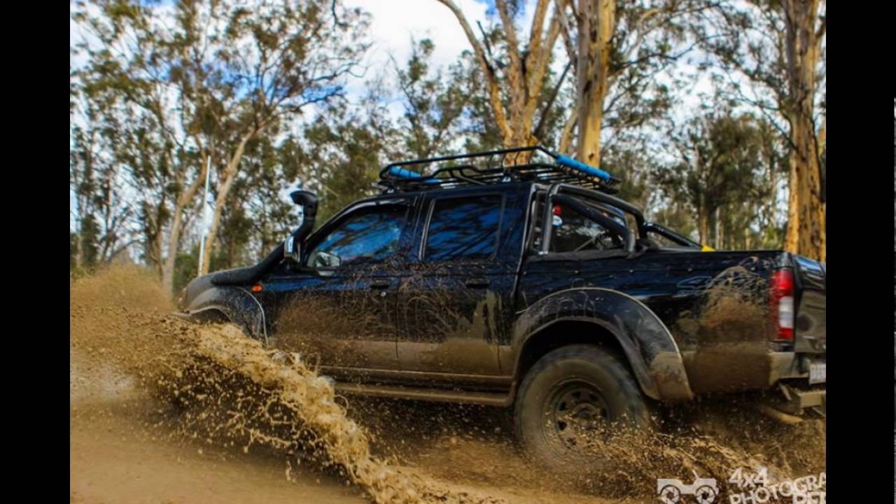 Nissan Navara d22 julimar state forest 4x4 - YouTube