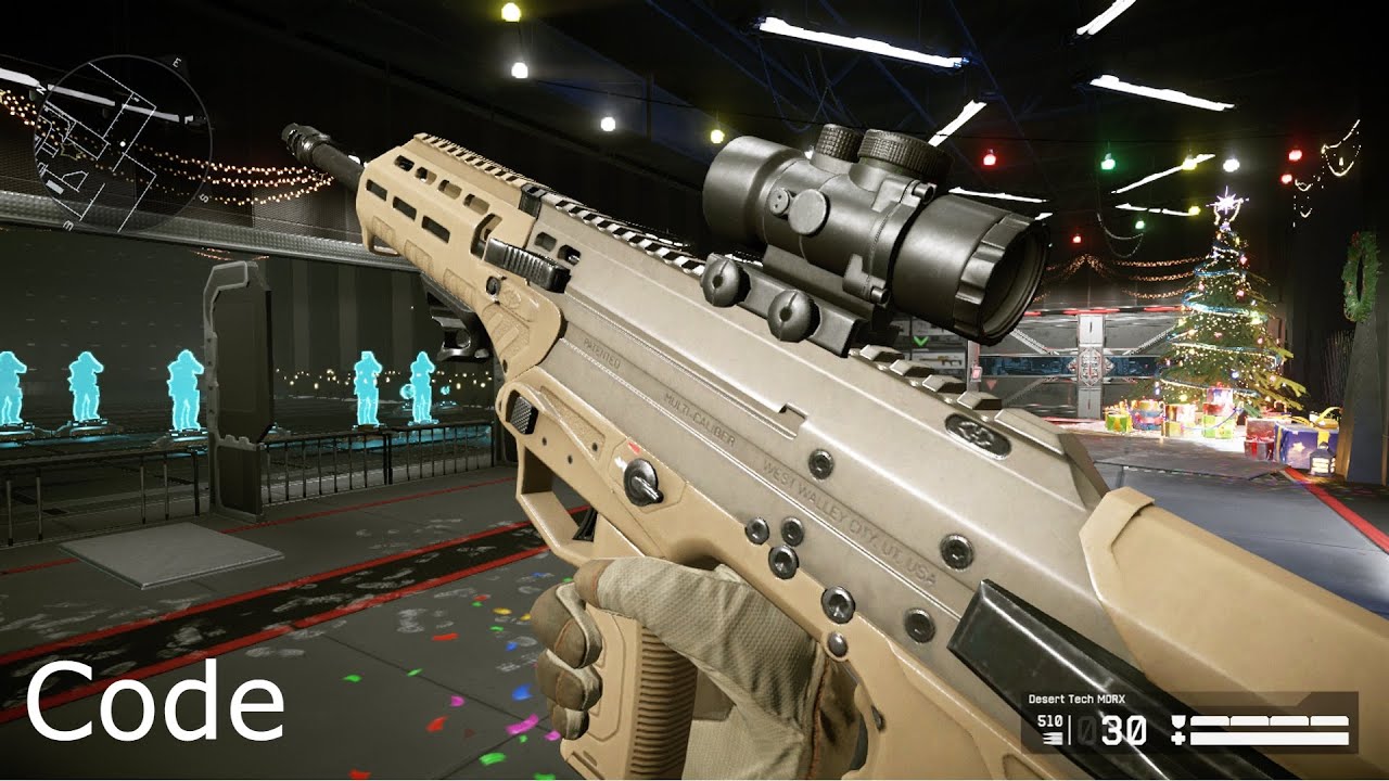 Warface Desert Tech MDRX Code For 1 day - YouTube