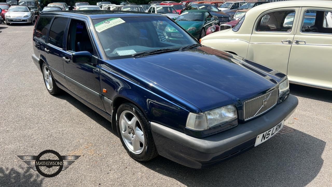 1996 VOLVO 850 T5 CD | MATHEWSONS CLASSIC CARS | 9&10 JUNE 2023 - YouTube