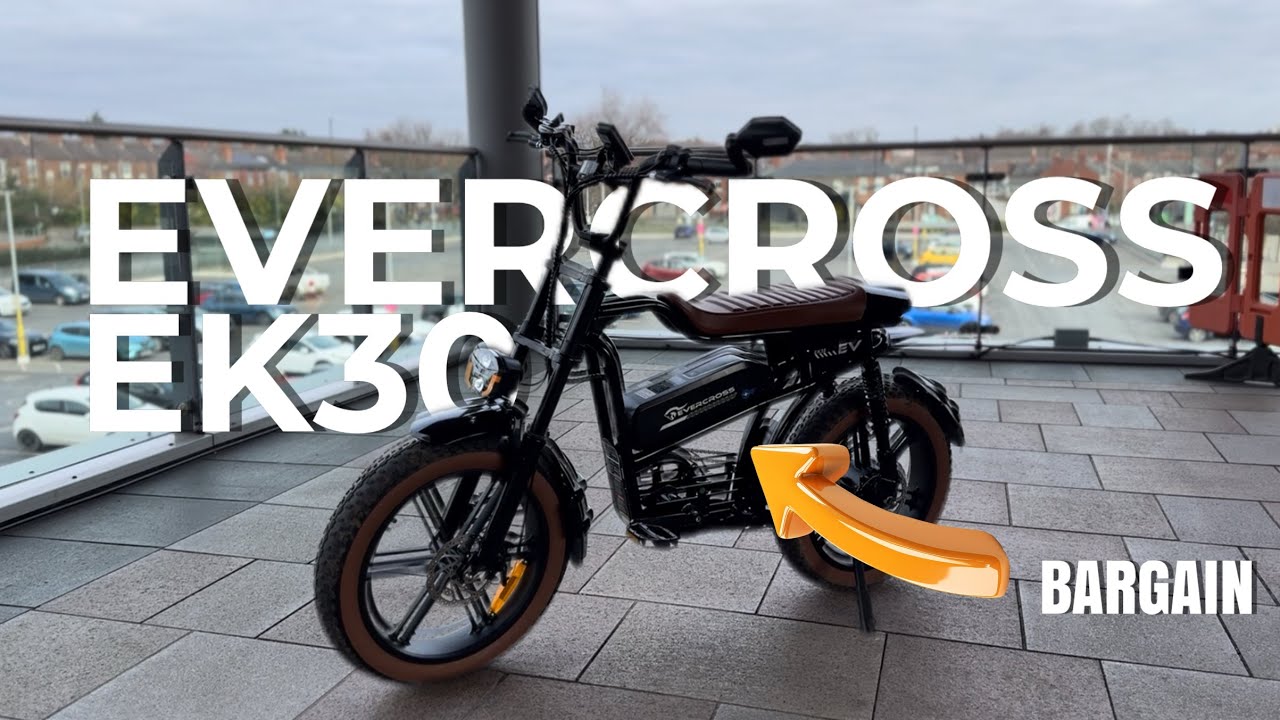 Evercross EK30 Ebike Review U.K. Legal E-bike - YouTube