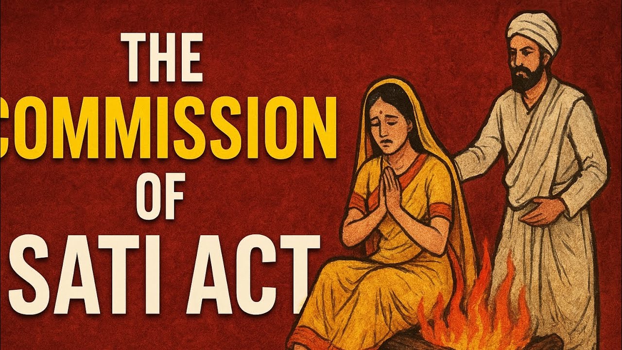 The Commission Of Sati Act l Women And Criminal Law Easy Explanation ...