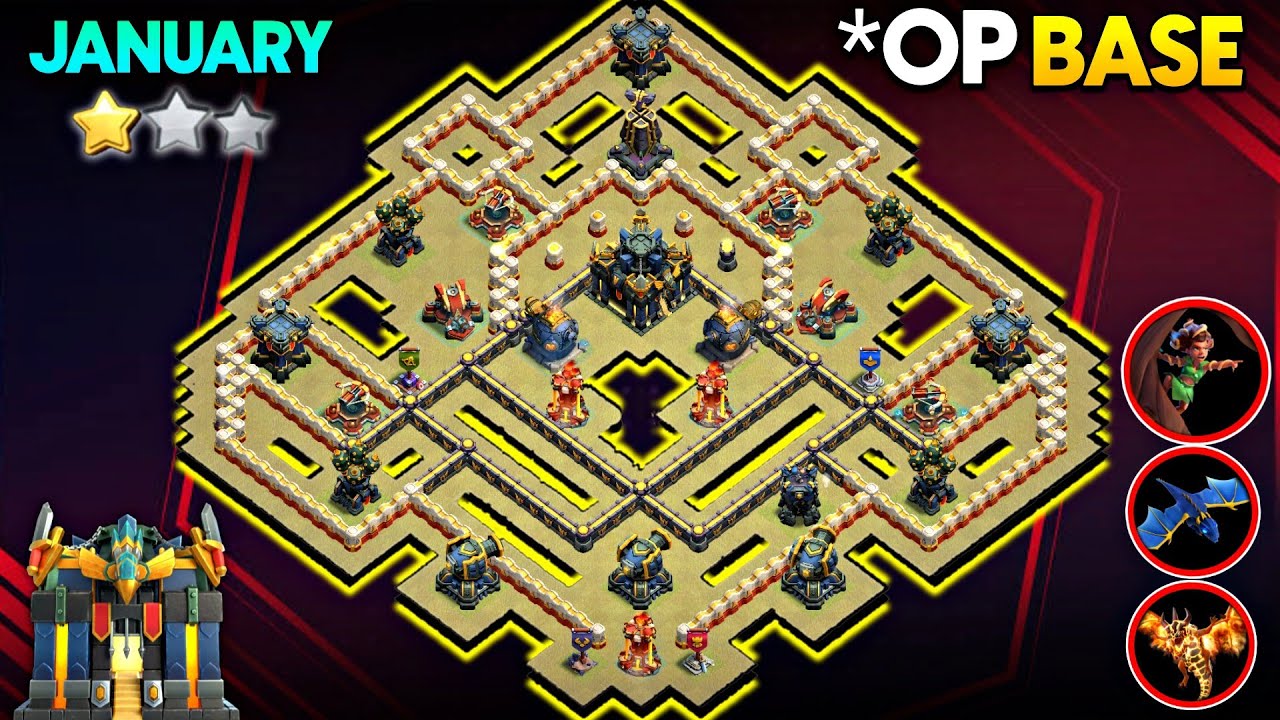 TOWN HALL17 LEGEND & WAR BASE LINK| ANTI 2 STAR TH17 WAR BASE LINK| NEW ...