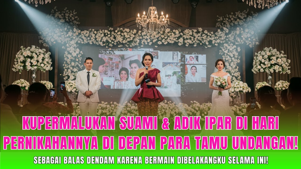 Kupermalukan Suami & Adik Iparku Saat Pernikahan Mereka di Hadapan Para ...