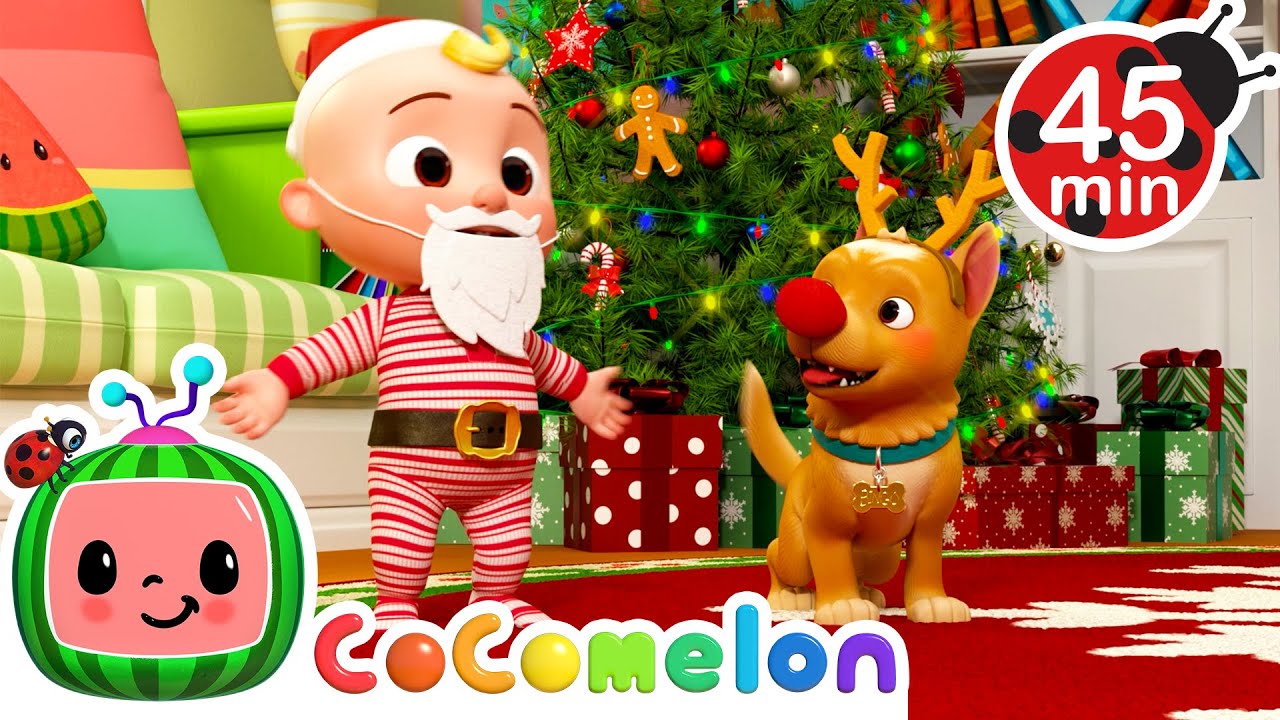 🎁Sing Along With Santa JJ!🎄 | [MULTI-LANGUAGE] | CoComelon | Learn ...