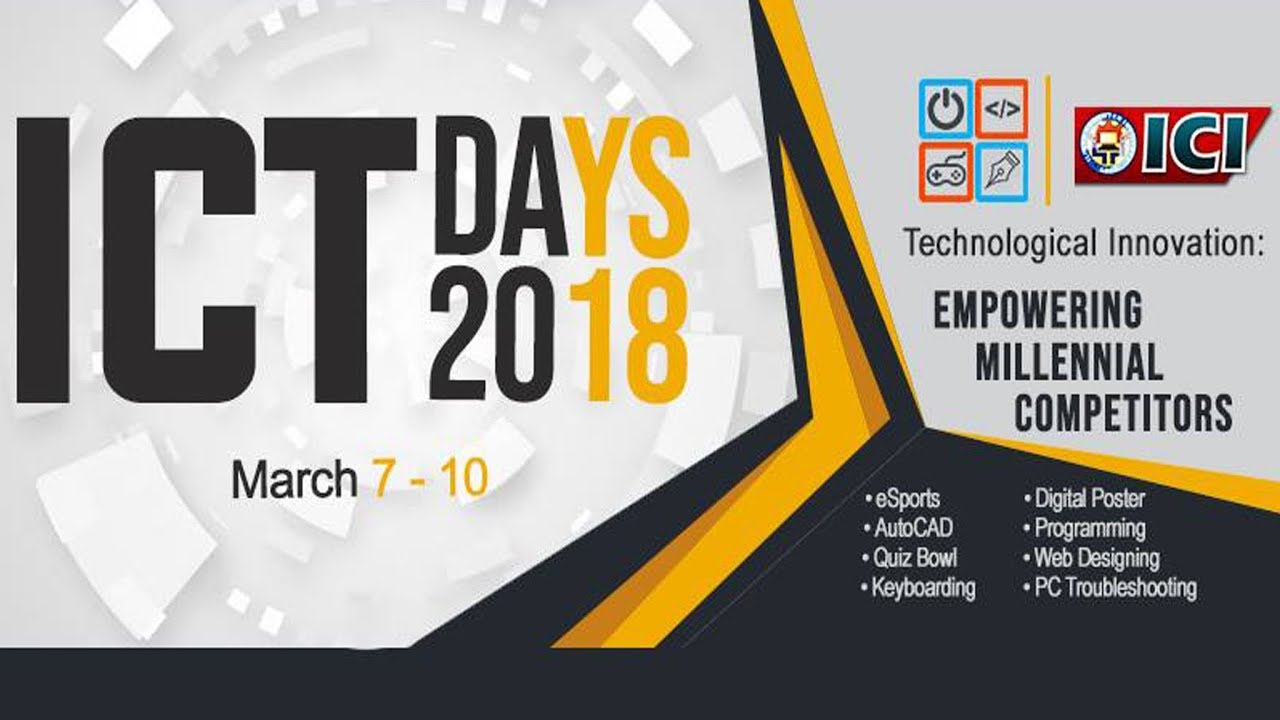 Iligan Computer Institute {ICT DAYS 2018} - YouTube