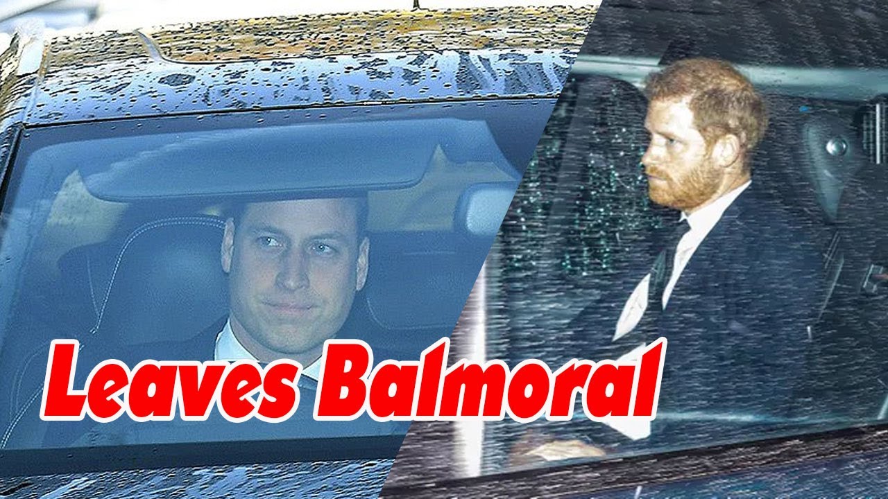 Prince William leaves Balmoral to be with family ahead of King’s ...