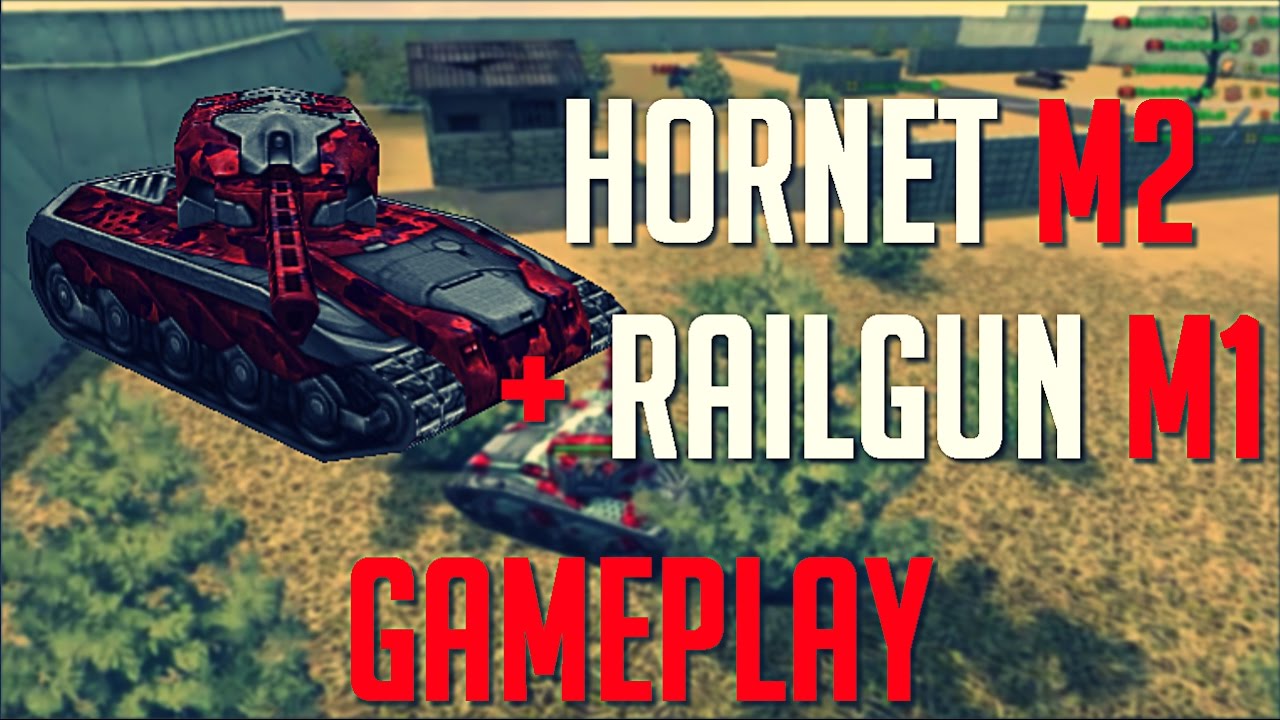Tanki Online | Testing HORNET M2 AND RAILGUN M1 | Gameplay ! - YouTube