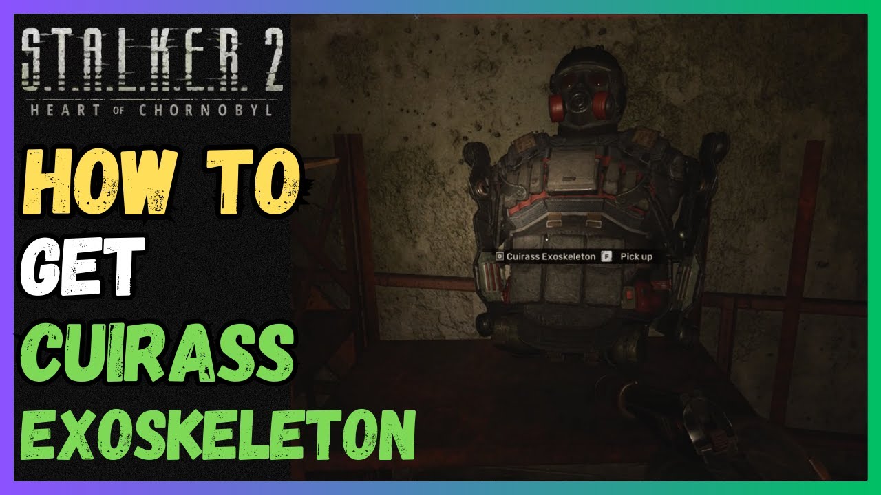 STALKER 2: Cuirass Exoskeleton armor Location Guide - YouTube