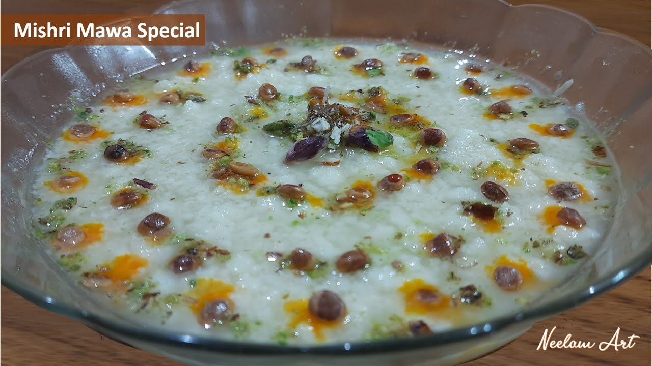 Rajasthan's famous Mishri Mawa recipe - YouTube