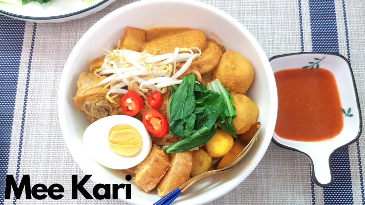 Resepi Mee Kari Homemade | Boleh Serve untuk Open House - YouTube
