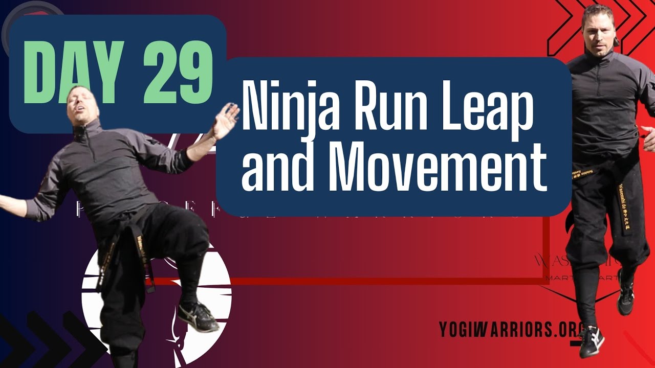 Day 29/30 Wasenshido Martial Arts Ninja Shinobi Running, Movement ...