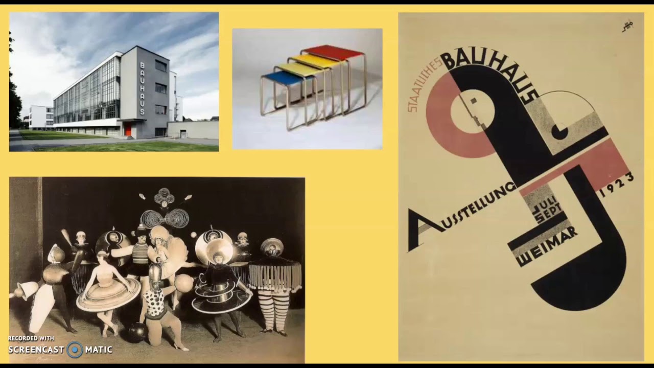 Arte e dittature #5 Bauhaus - Avanguardie del primo ‘900 - Pillole di ...