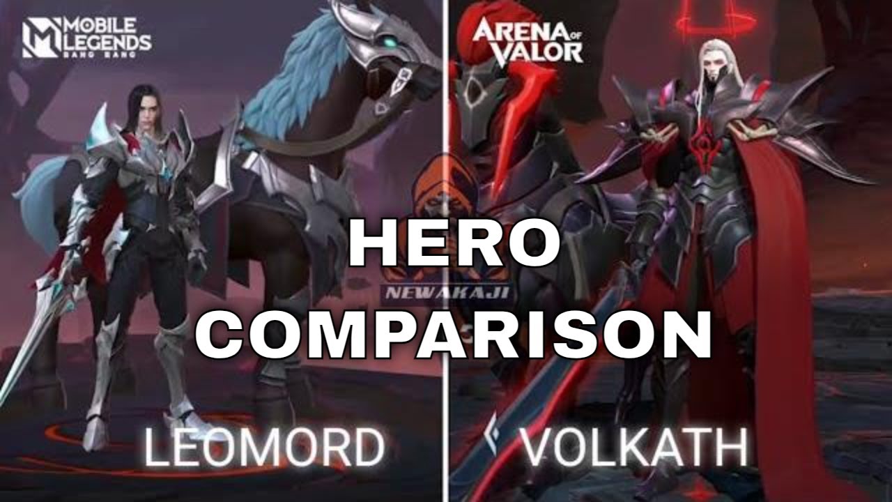 Mobile Legends Vs Arena of Valor - All Heroes Comparison 2023 #NEWAKAJI ...