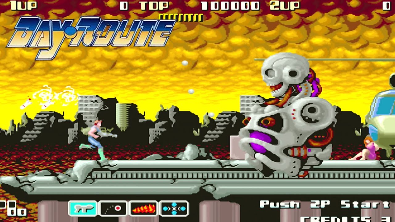 Bay•Route [Arcade] 1989 LongPlay - YouTube