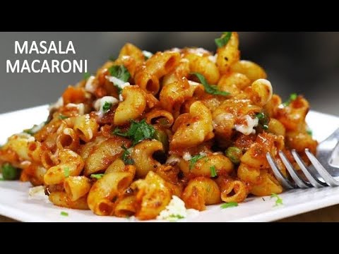 How to make chicken veg Micaroni ll Indian style masala Micaroni Pasta ...