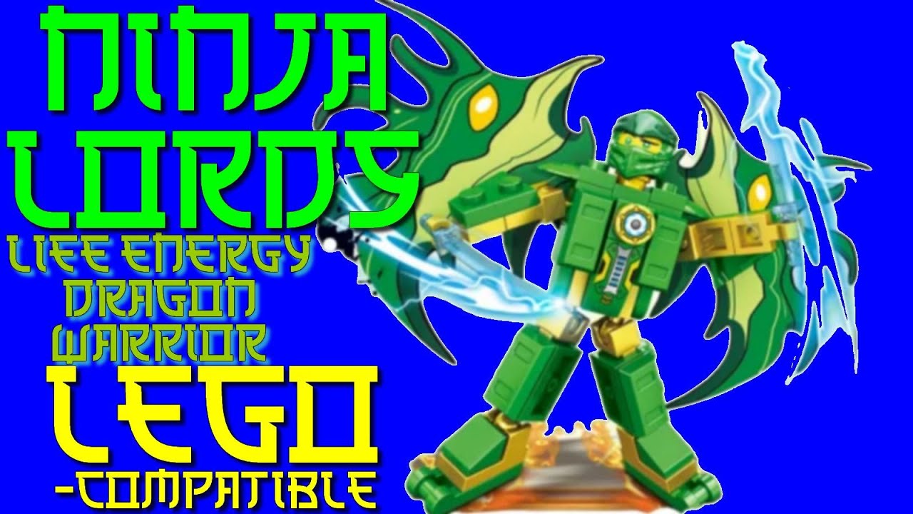 LIFE ENERGY DRAGON WARRIOR! The Last NINJA LORD! Lego-Compatible Live ...