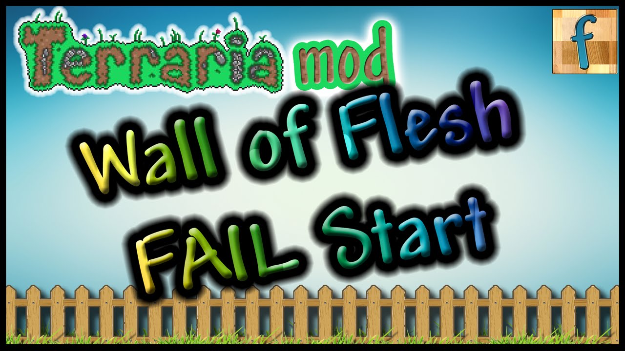 Wall of Flesh fail start... | Twitch Highlight - YouTube