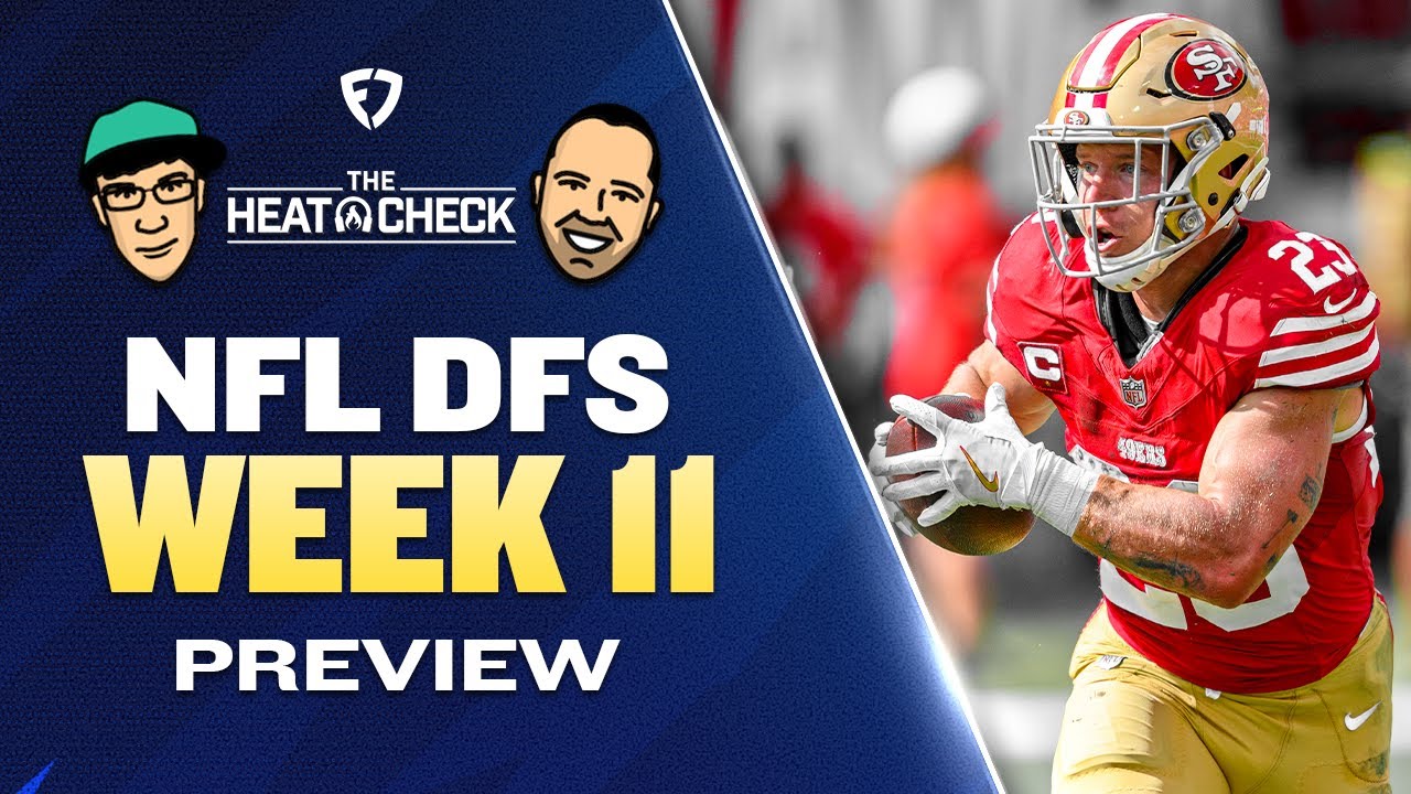 NFL Week 11 DFS Picks | FanDuel Lineup Advice - YouTube