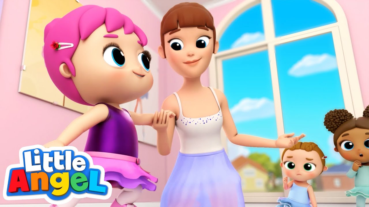 Ballet Song - Sing Along | @LittleAngel | Moonbug Literacy - YouTube