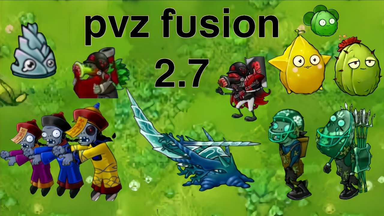 Pvz fusion rh 2.7 Big New update. All new plants and New zombies. - YouTube