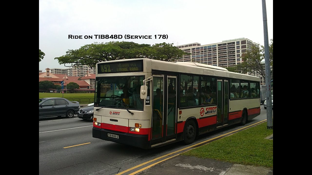 [SMRT Buses] Scania L113CRL (ELBO) - TIB848D - YouTube