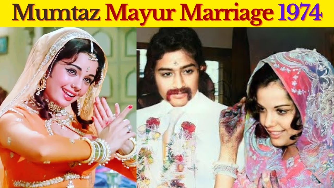 Mumtaz Mayur Marriage 1974 - YouTube