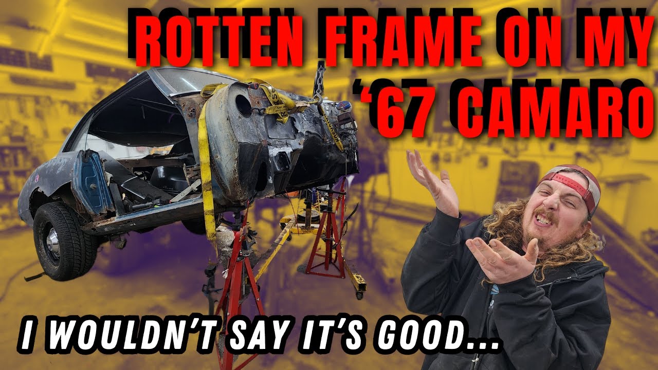 IT'S BAD! - 1967 Camaro Totally Rotten And Rusted Out - YouTube