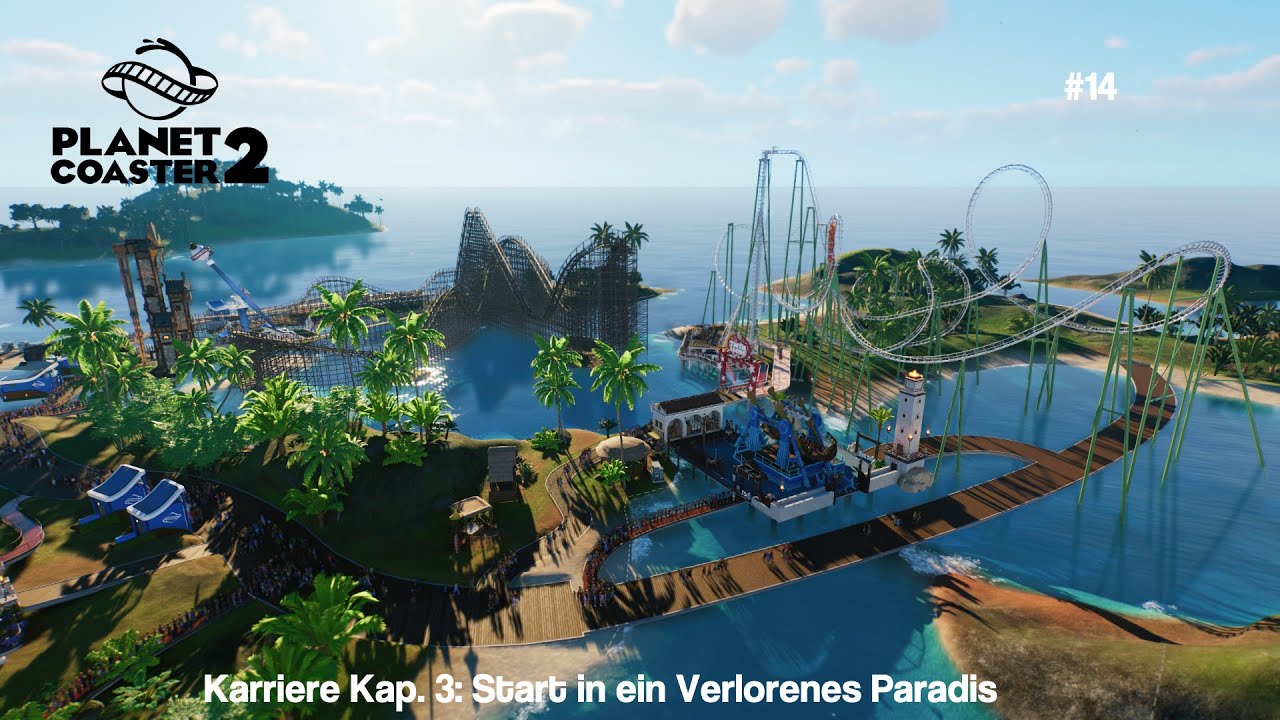 PLANET COASTER 2 - Deutsch - Let's Play | #014 | Kapitel 3 : Start in ...