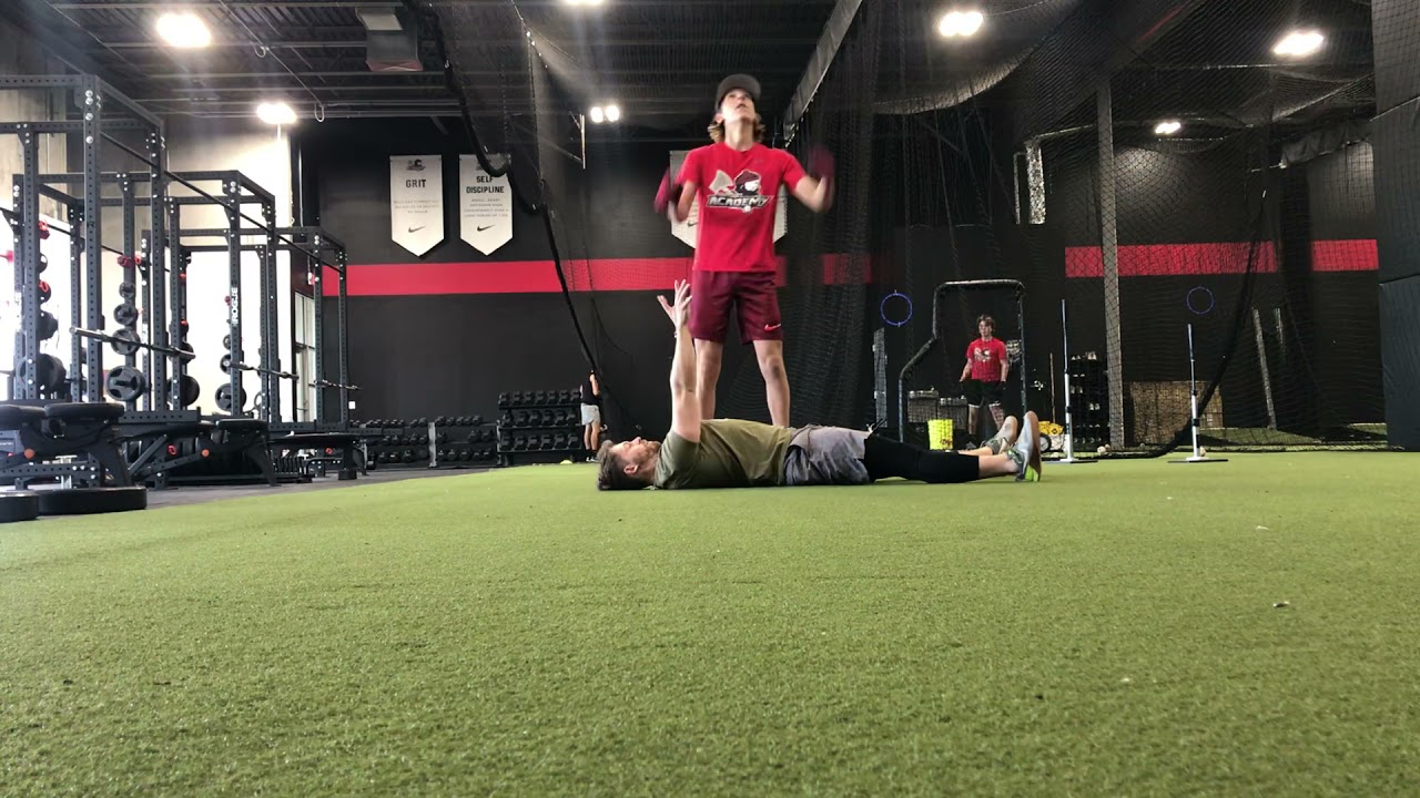 Med Ball Drop Punch - YouTube