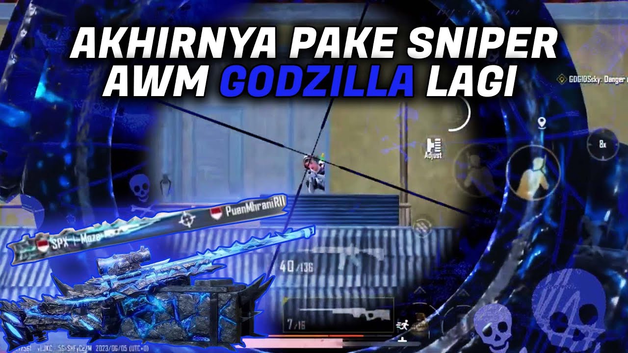 AKHIRNYA PAKE AWM GODZILLA LAGI SETELAH SEKIAN LAMA GAK DIPAKE !! ASLI ...