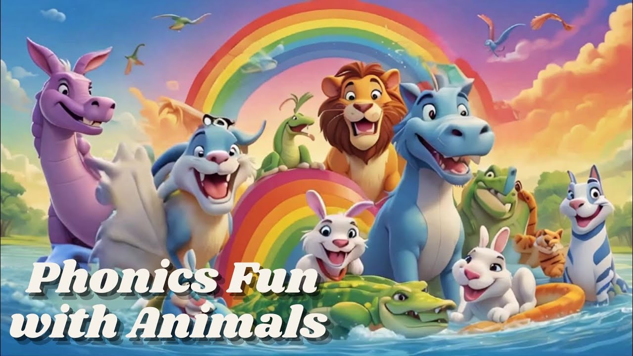 Phonics Fun with Animals | Learn Phonics and Animal Names for Kids ...