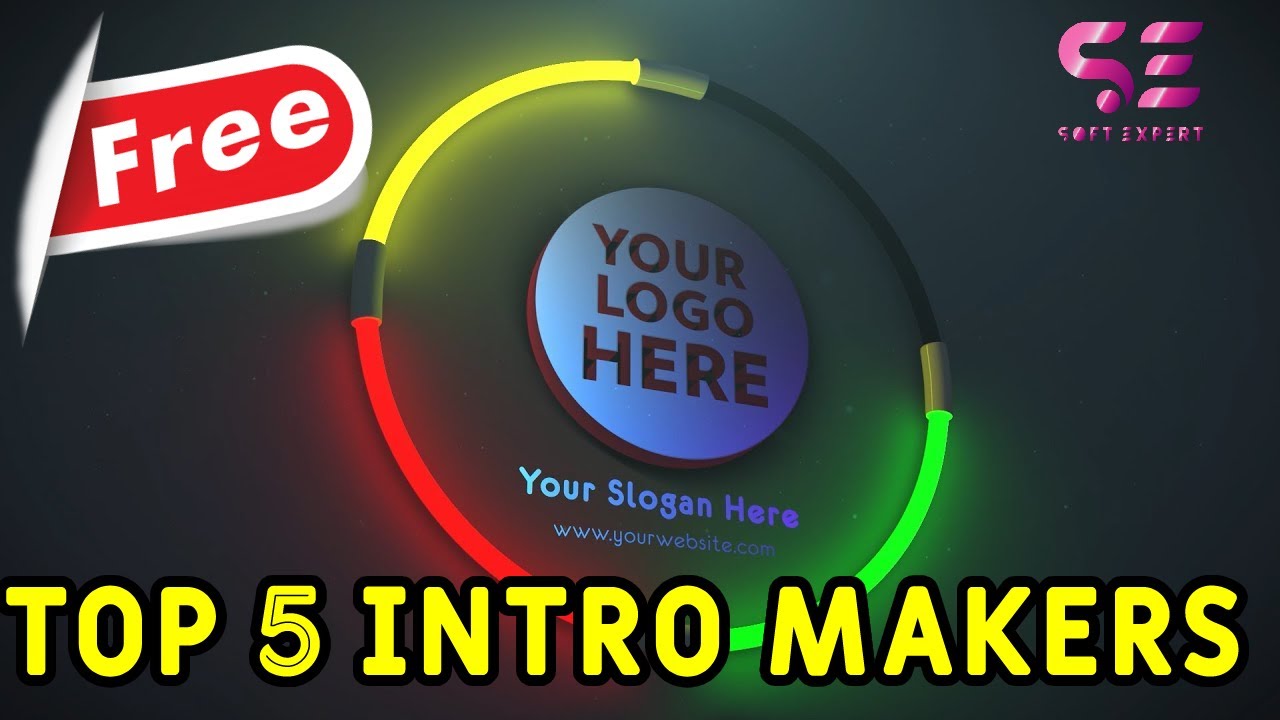 TOP 5 INTRO MAKING Websites Free Templates Easy To Use | No Software ...