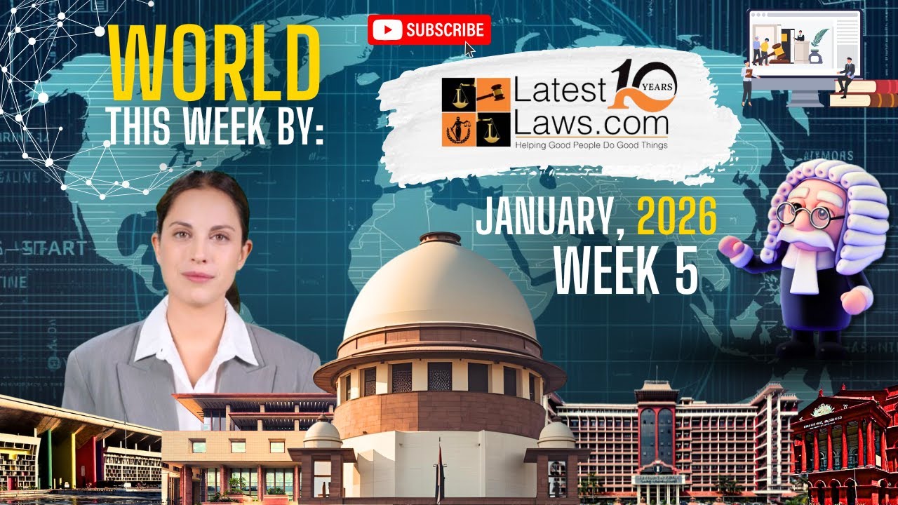 The World This Week by LatestLaws.com | January 2026 | Week 5 - YouTube